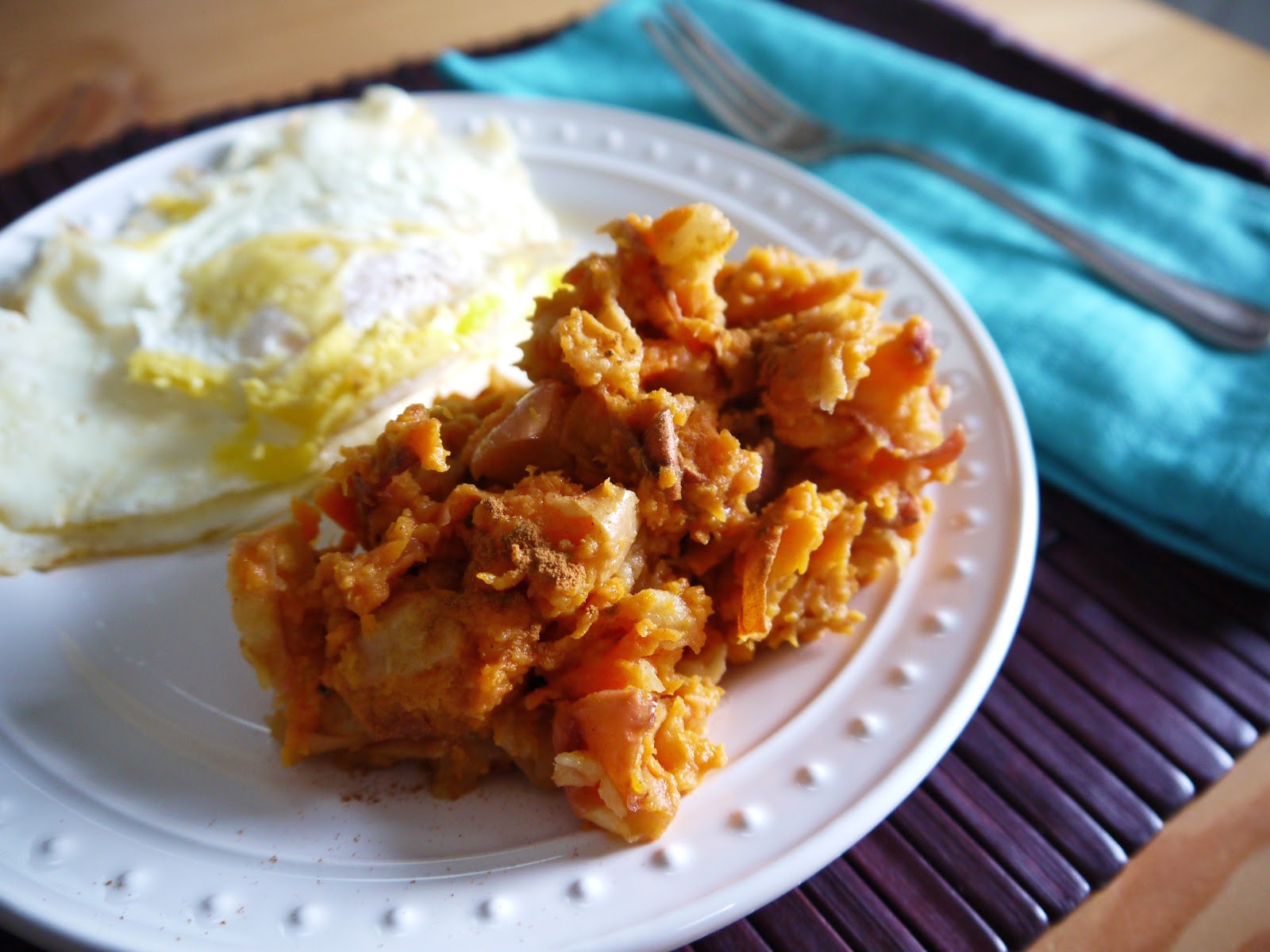 Eighty Twenty: 80--- Yam & Apple Breakfast Mash