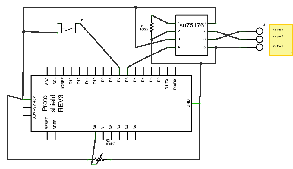 The Technical Theater Electronics Blog Arduino Dmx Tester