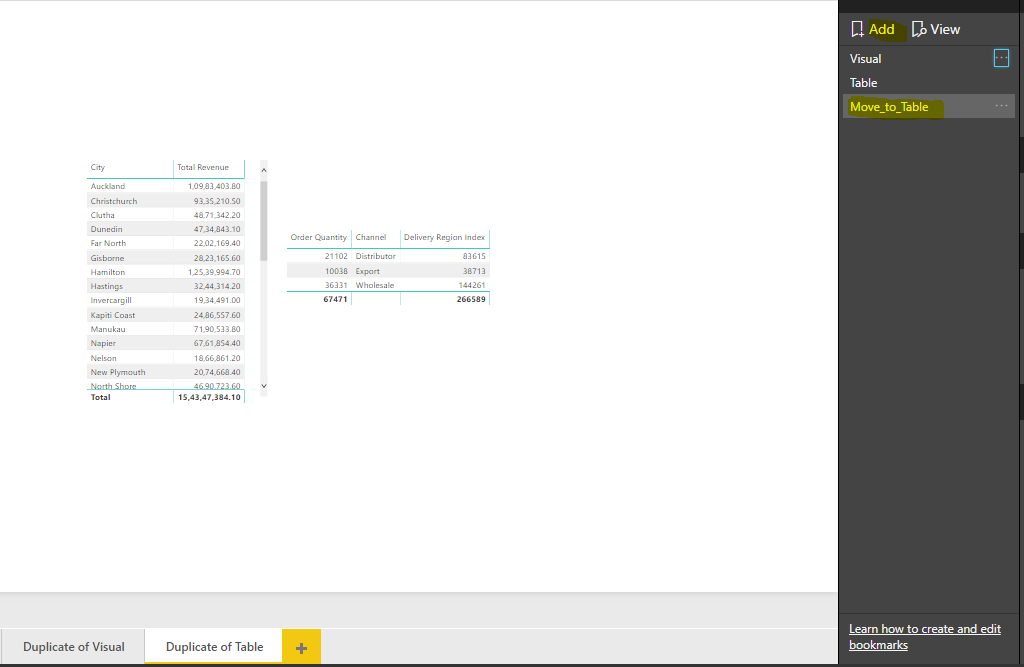 SQLjuMBLe: How to switch between reports using Bookmarks in Power BI