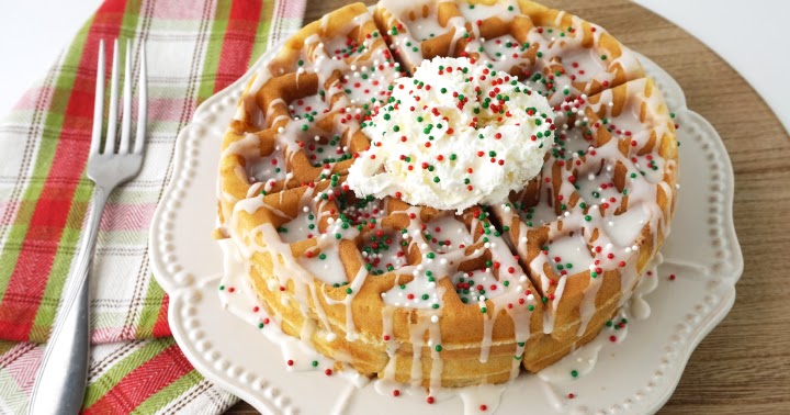 Fluffy Sugar Cookie Waffles | artsy-fartsy mama