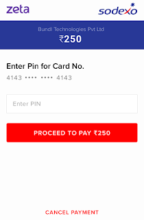 Using Sodexo Meal Pass Card in BigBasket.com - How-to