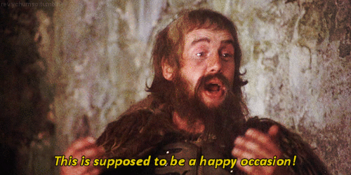 Monty Python And The Holy Grail Run Away Gif
