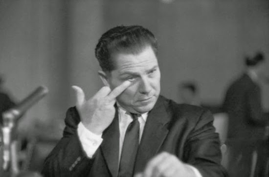 El OKUPA DEL SABER: Jimmy Hoffa disappeared in Detroit in 1975....
