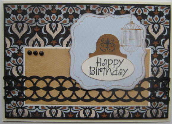 Artfull Crafts: Christine - Layered Arches Punch Technique