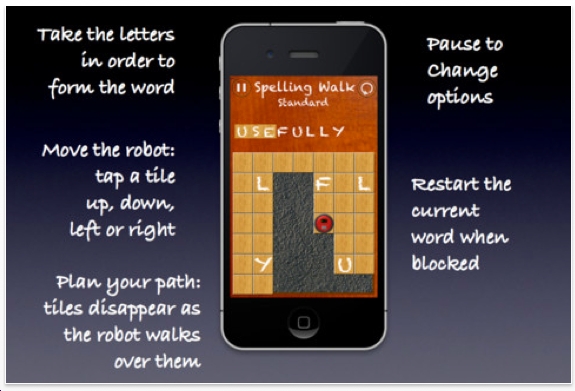The Best iphone, ipad Puzzle Apps and Mechanical Puzzles: Spelling Walk ...