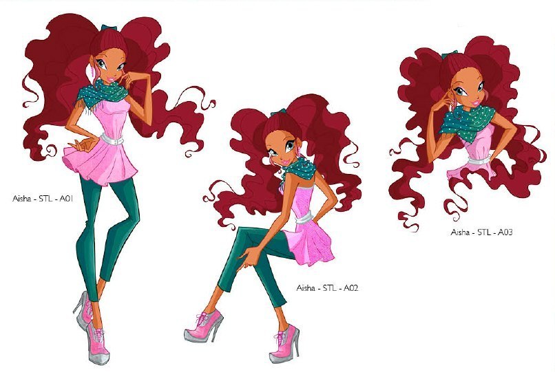 Imagen de Layla Cafe en distintas poses!! - Winx Club All