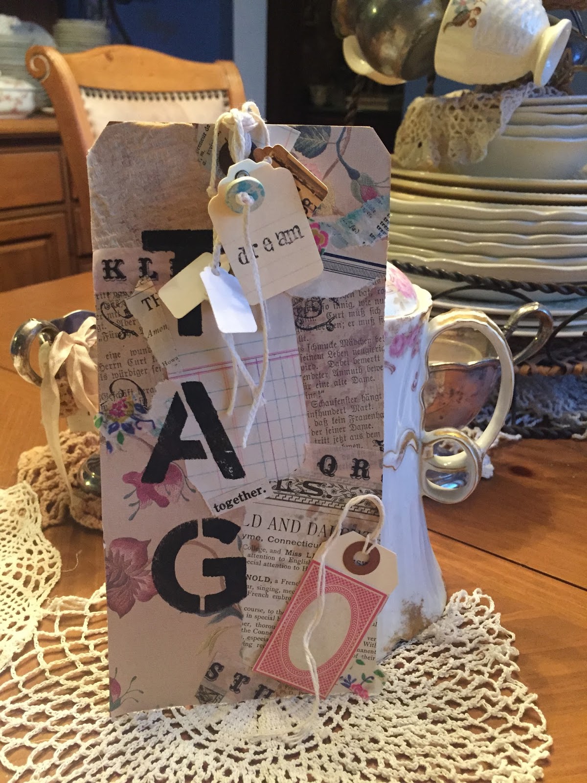 Wishblooms: Tag Art Tuesday - An Art-full evening with friends...