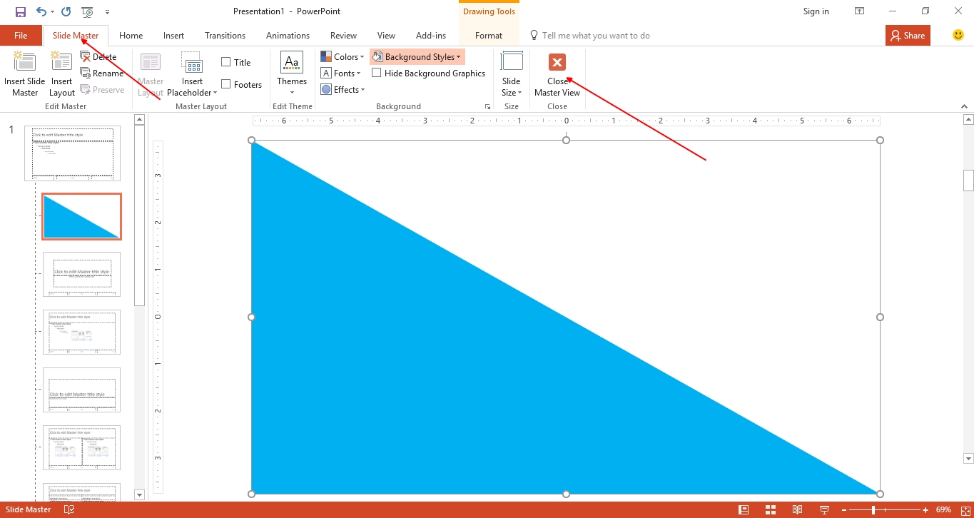 Cara Menggunakan Fitur Selection Pane Dan Slide Master Di Powerpoint ...