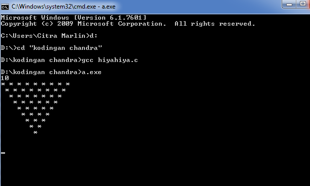 CARA MEMBUAT PROGRAM SEGITIGA SAMA SISI MENGGUNAKAN BAHASA C - Penganut ...