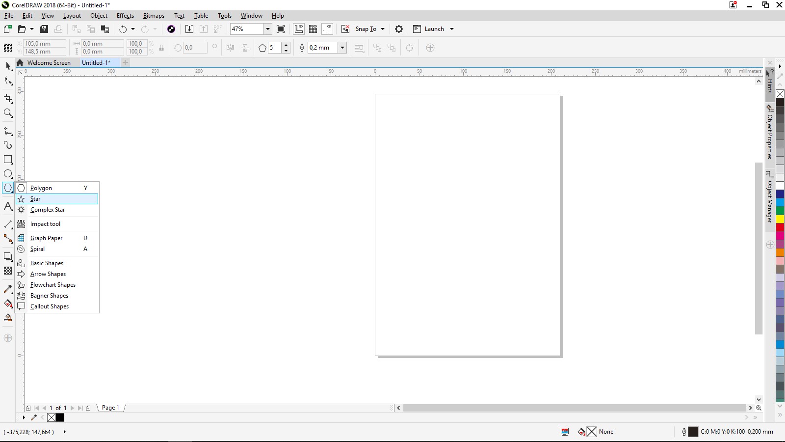 fitur-fitur coreldraw