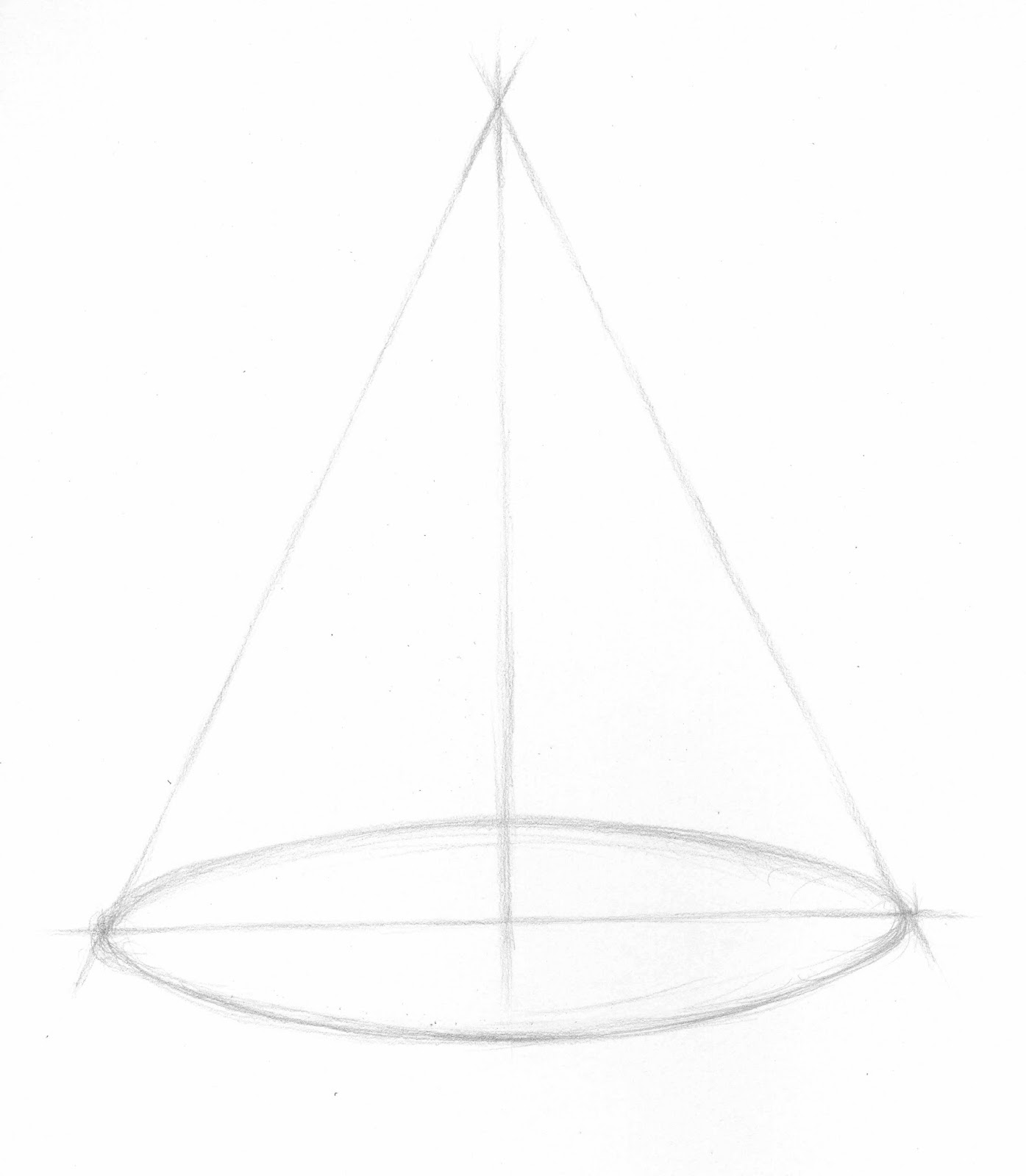 NAMIL ART: [drawing step by step] Drawing Cone - Basic Pencil drawing ...