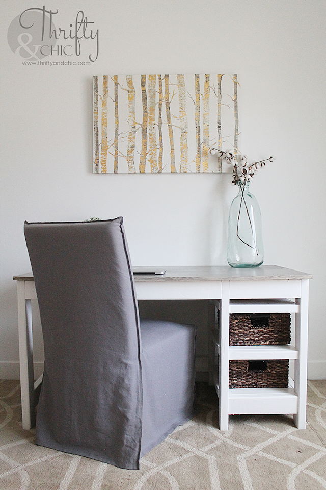 DIY Desk With Storage Tutorial