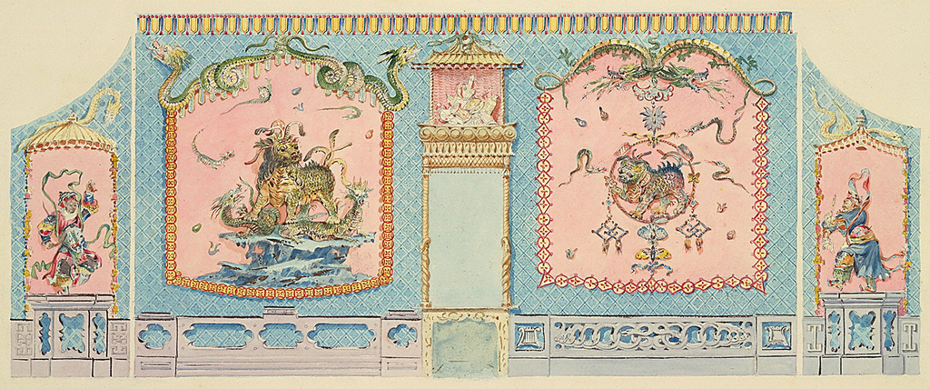 Spencer Alley: Designs for the Brighton Pavilion by Frederick Crace