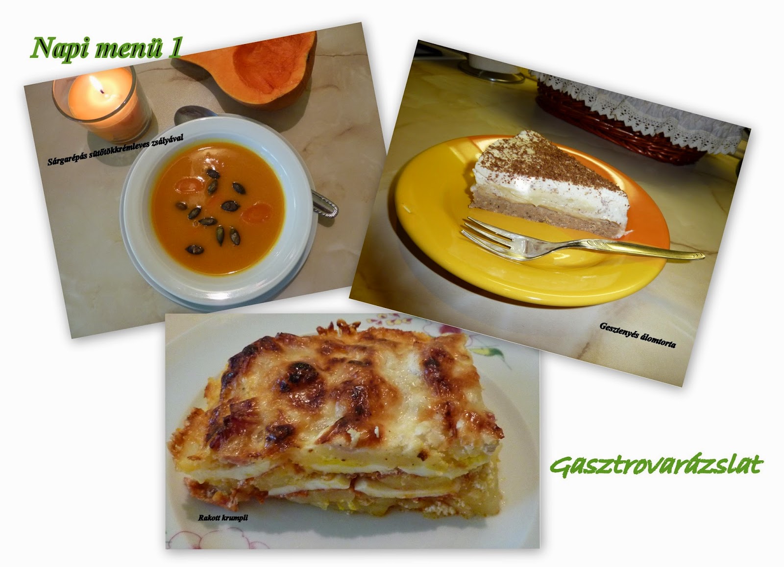 Gasztrovarázslat: Napi menü 1