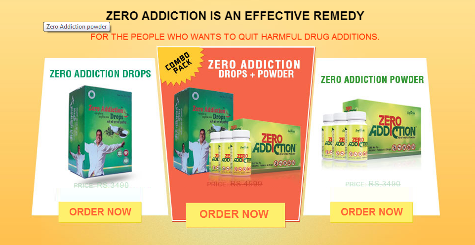 zero addiction drops