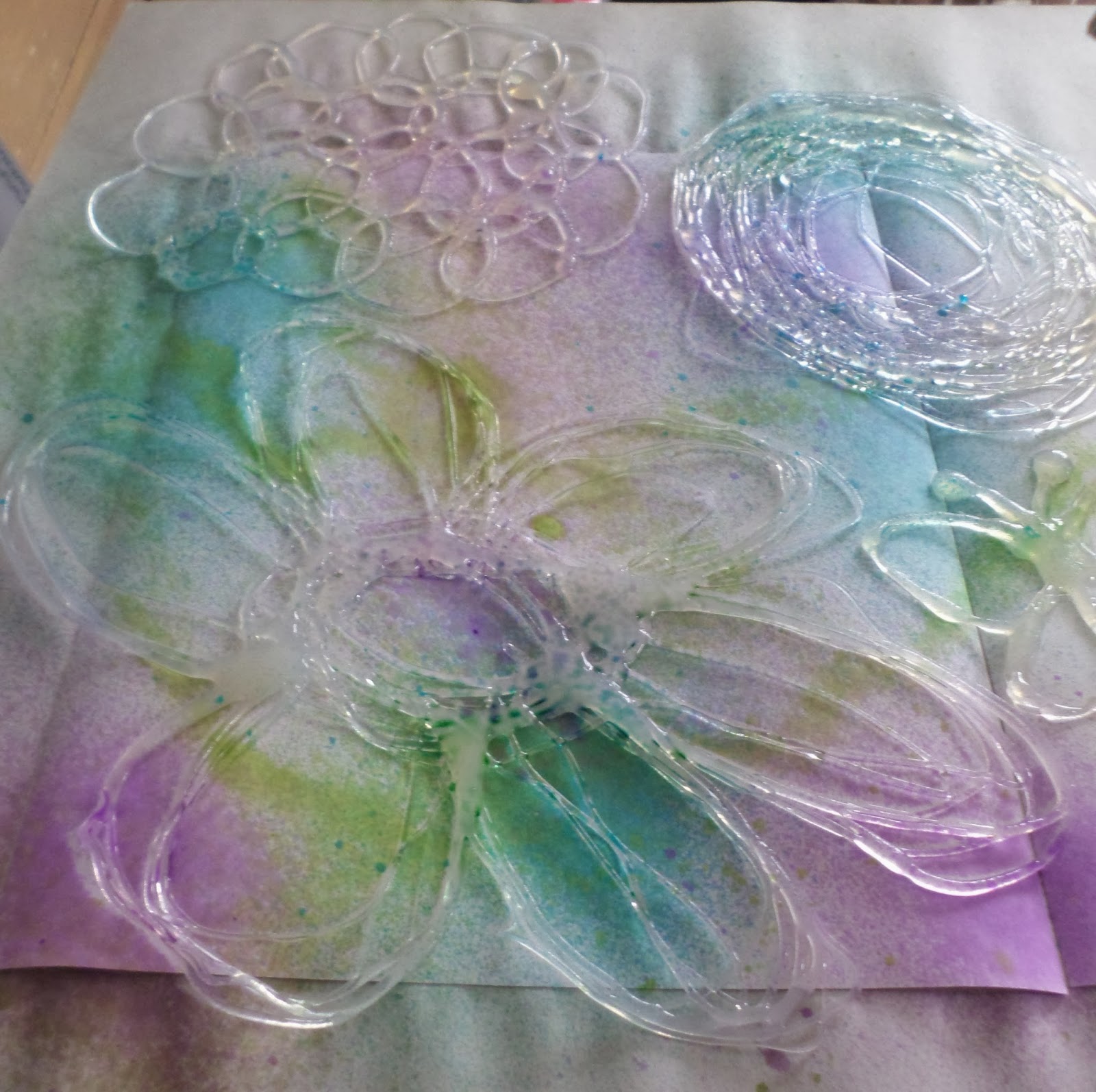 This Muse of Mine: Hot Glue Stencils- A How-to Tutorial