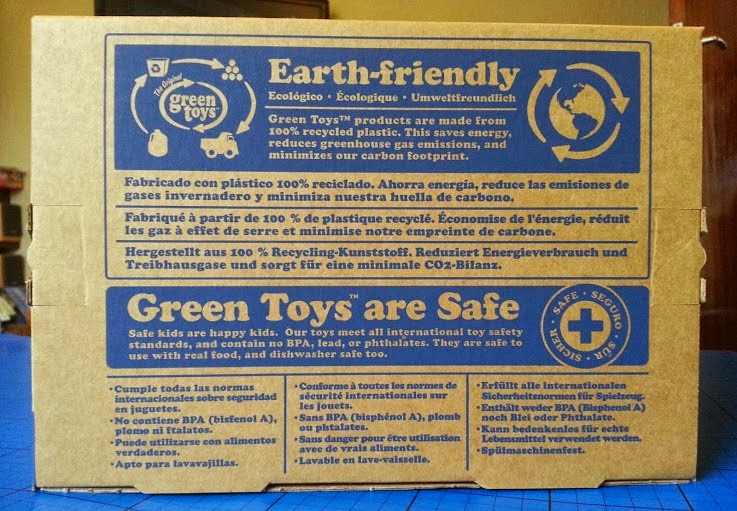 The Brick Castle: Who are Green Toys? Recycled Dumper Truck Review age 1+