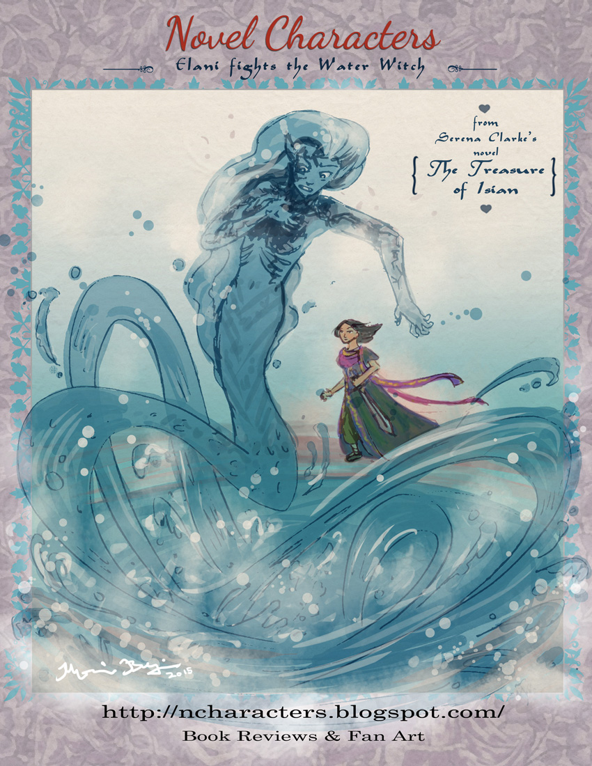 Novel Characters: Elani from The Treasure of Isian by Serena Clarke