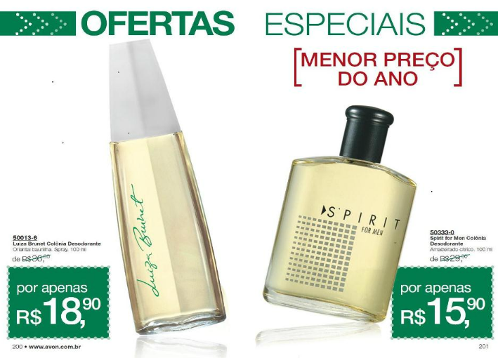 Revenda Avon Online: Perfume Luiza Brunet / Spirit For Men Avon