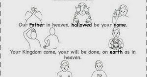 Teens Youth Ministry: The Lord's Prayer In Sign Language