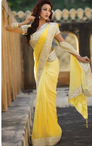 20 Latest Yellow Saree Collection For 2019 | Fashionmozo