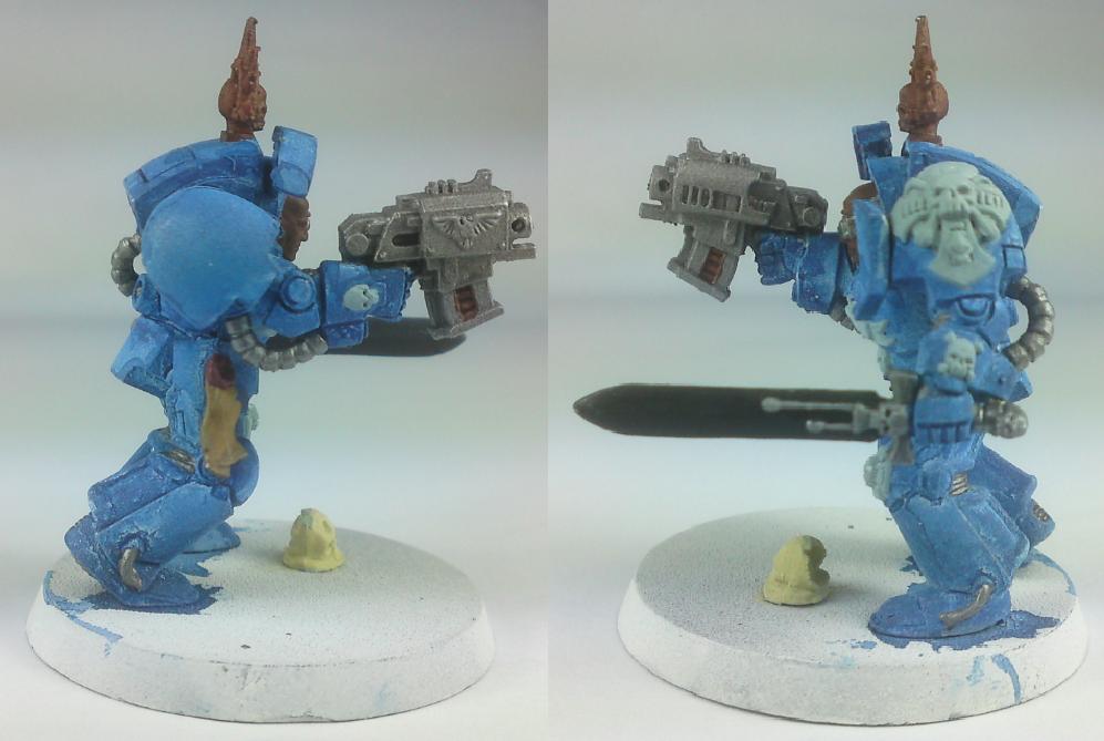 Art and Musings of a Miniature Hobbyist: Ultramarine Terminator Squad