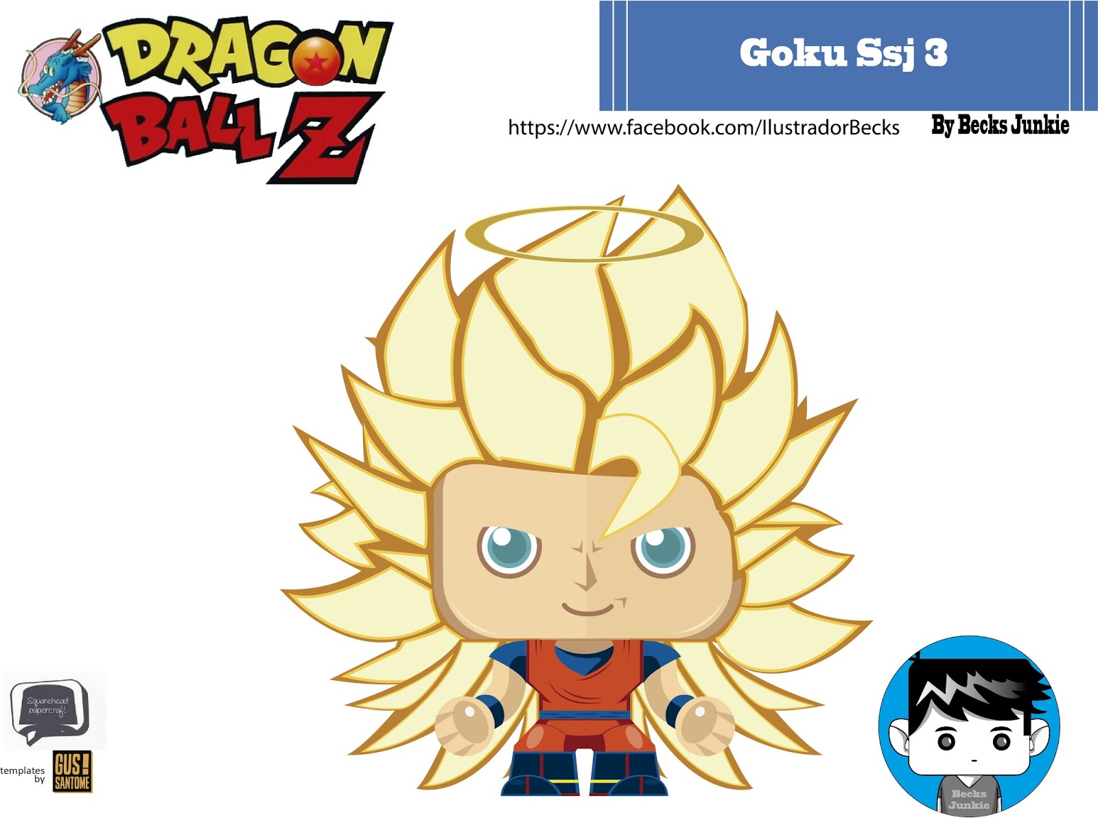 Dragon Ball Z Papercraft Scouter