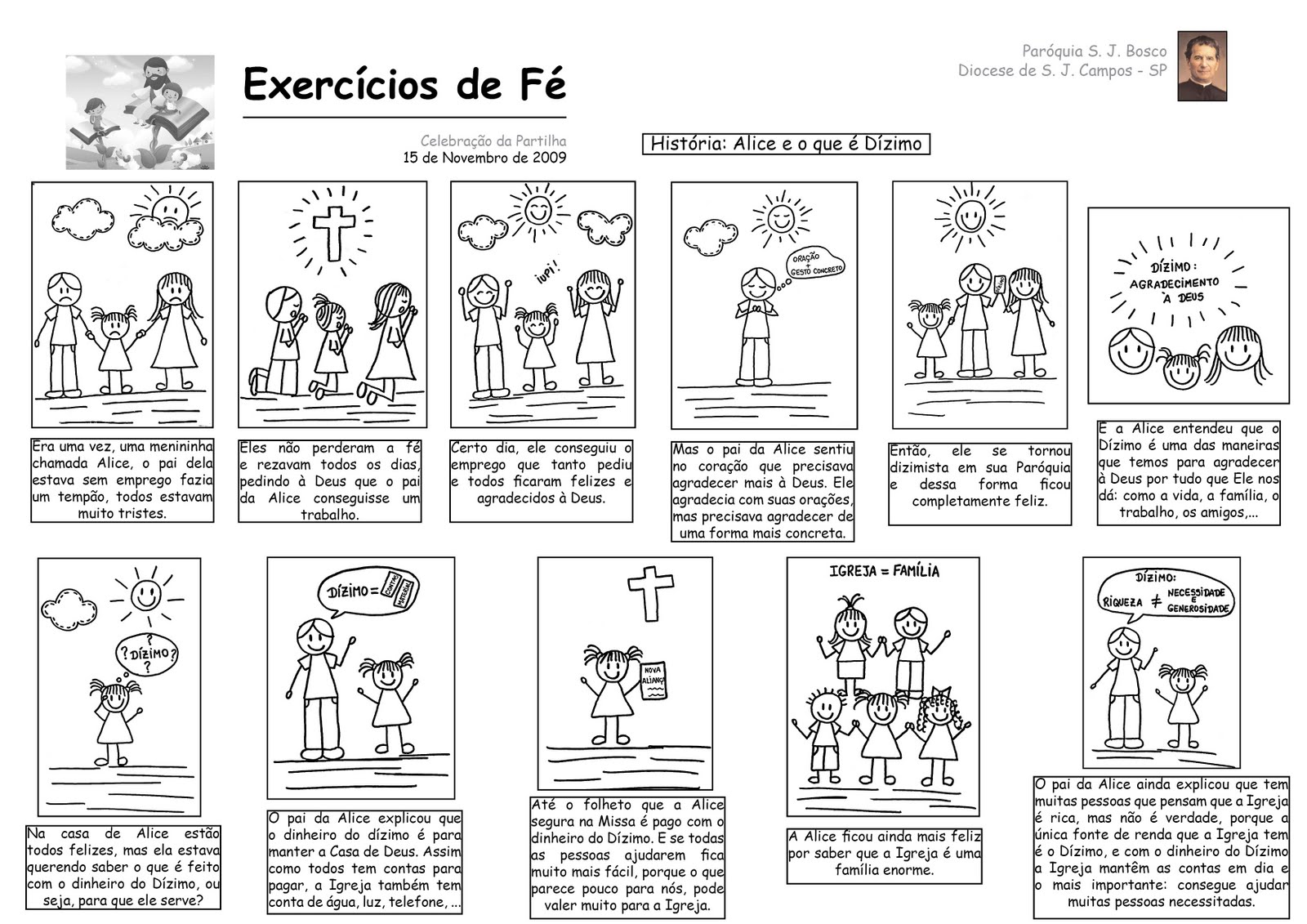 Catequese com Crianças: Dízimo Mirim