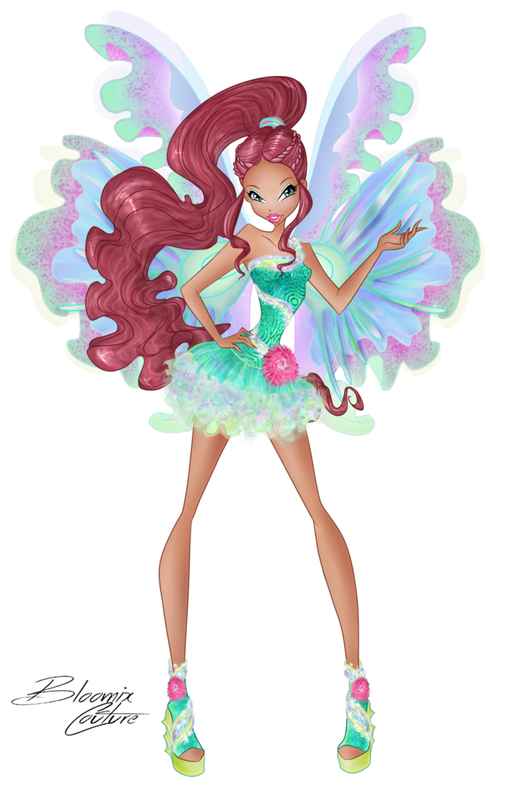 Nueva pose de layla y pin de tecna mythix couture | Winx Club ONline
