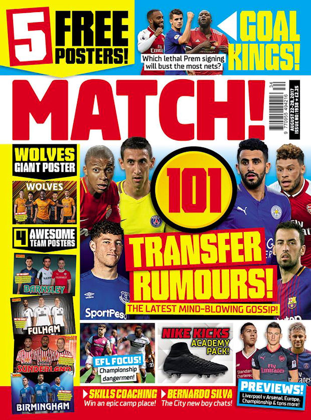 Football Cartophilic Info Exchange: Match! magazine - Wolves Poster