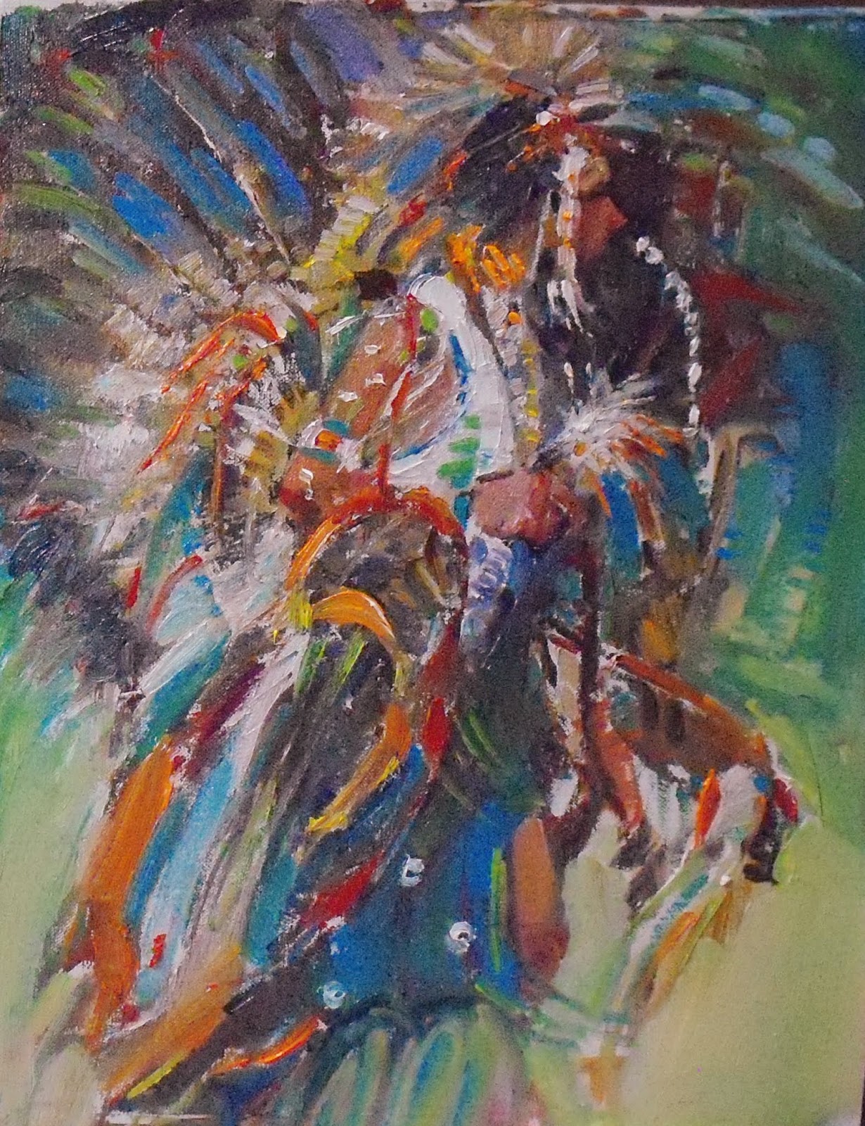 Kim Roberti Art Gallery: "Out In The West" Original oil/linen