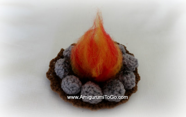 Roasting Marshmallow and Fire Pit