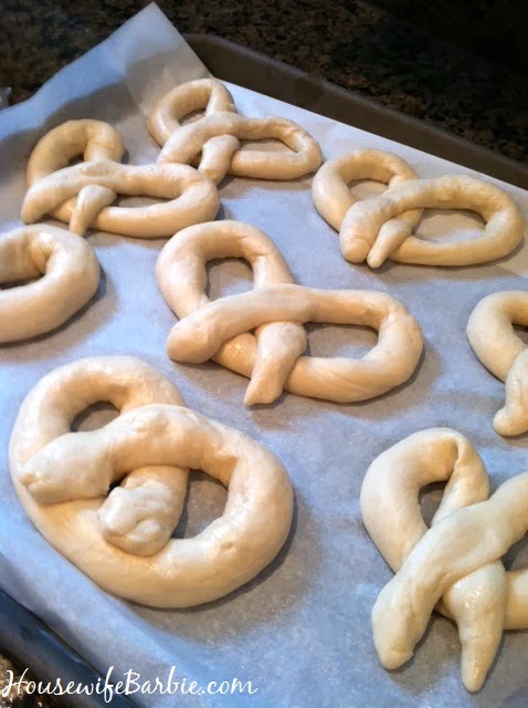 An American Housewife: Homemade Chewy Pretzels (with Lye water bath)