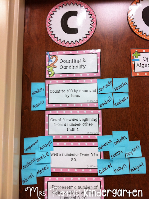 Using Bulletin Boards for Goal Setting - Mrs. Plemons' Kindergarten