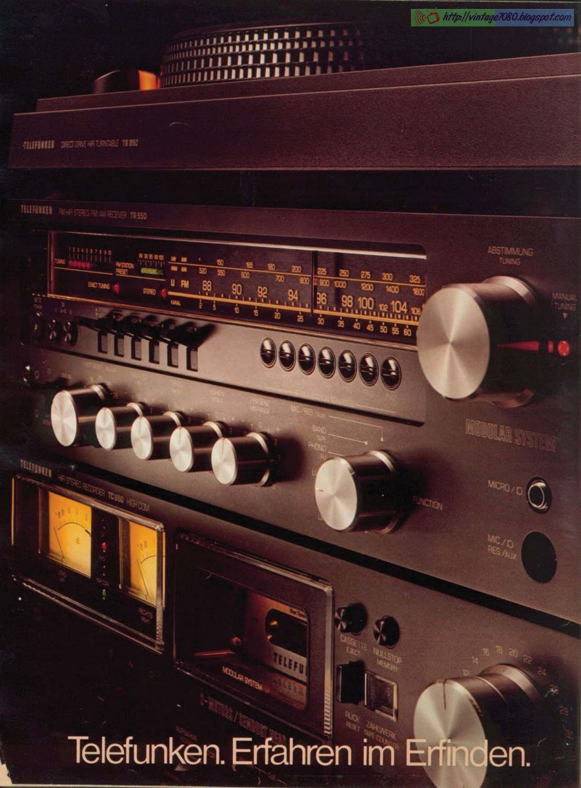 Vintage 70 80: Telefunken 12 - Catálogo 1979-1980