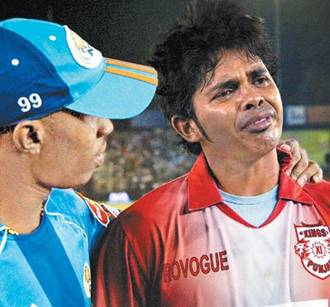 Entertainment: sreesanth slapped and weeping
