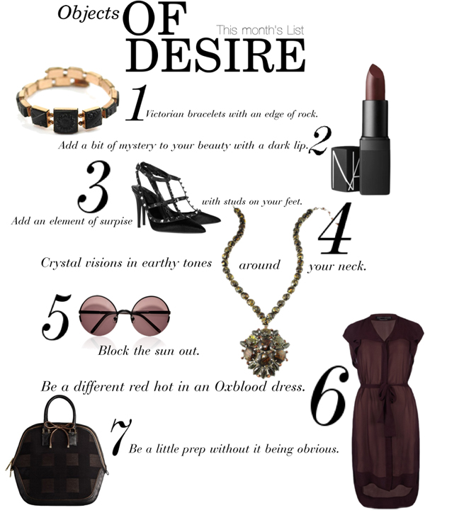 House Of Lavande Blog: The List: Objects of Desire