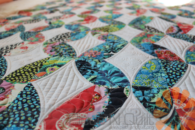 Piece N Quilt: Metro Twist - Custom Machine Quilting by Natalia Bonner