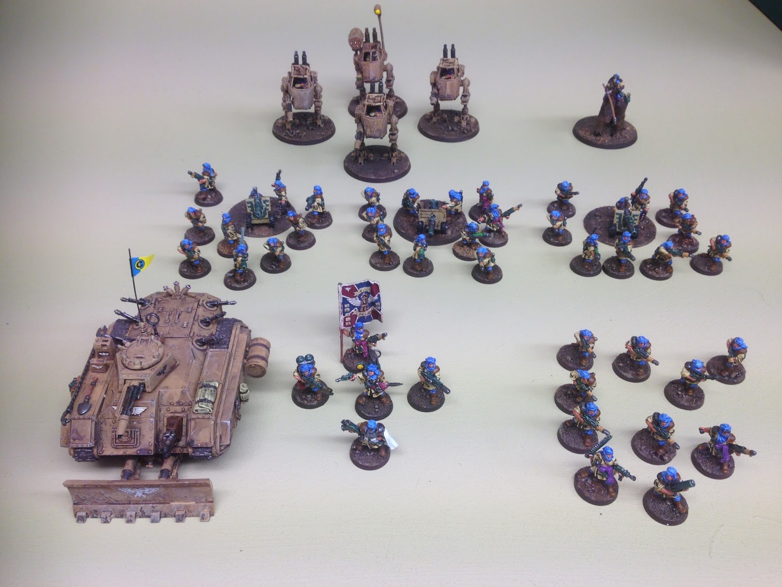 Quendil's World: Tallarn Desert Raiders Army