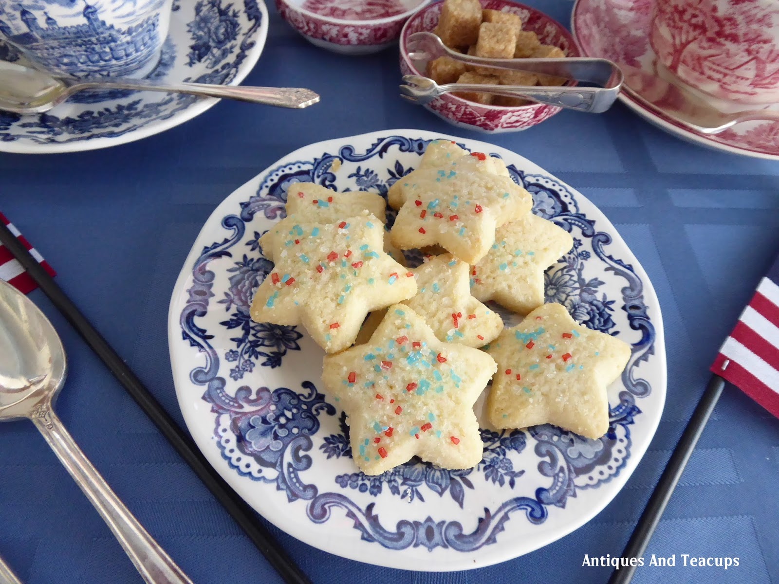 Antiques And Teacups: Tuesday Cuppa Tea for July 4th!