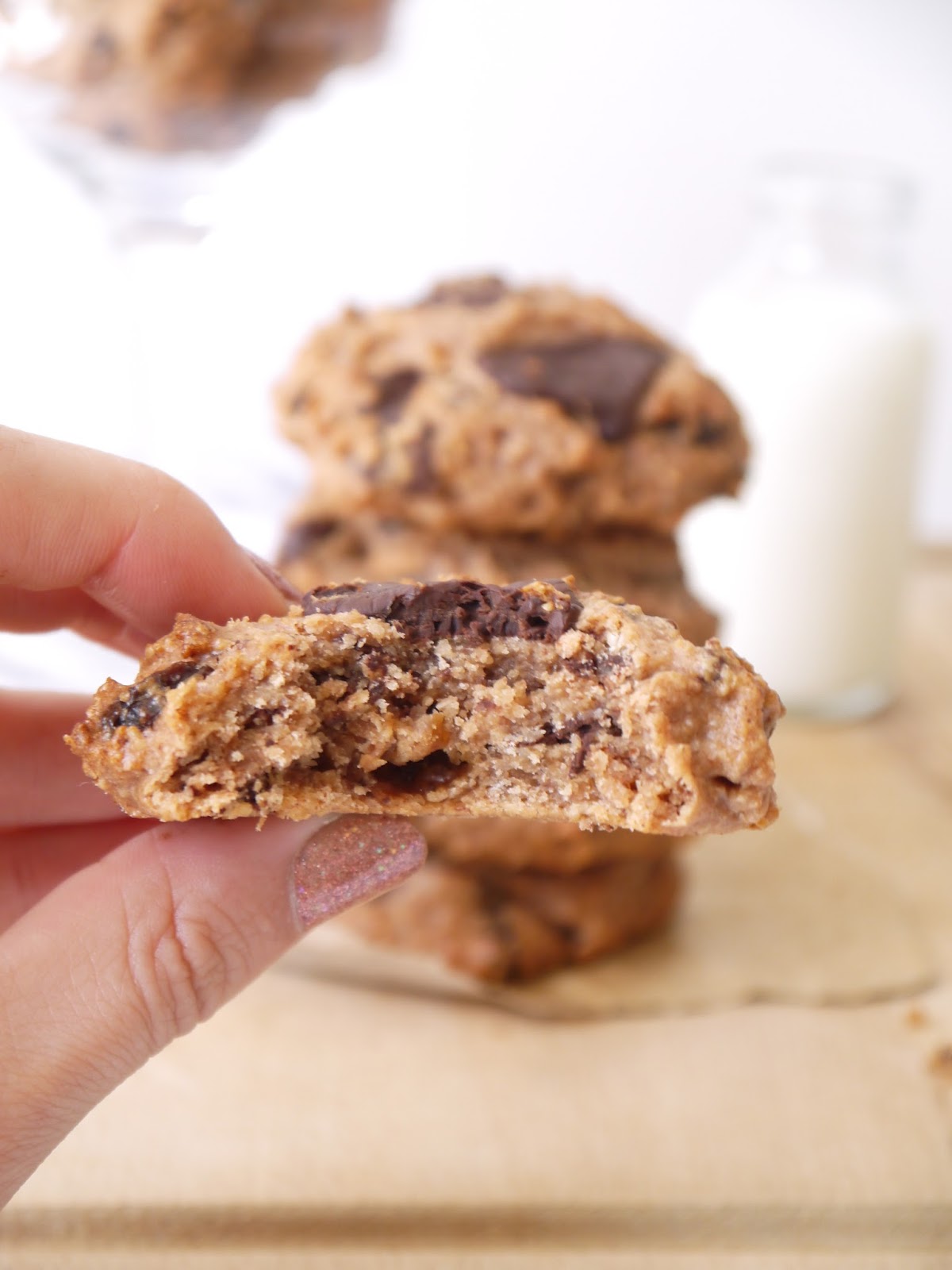 ZERO BADDIES Peanut Butter Chocolate Chunk Cookies | The Betty Stamp