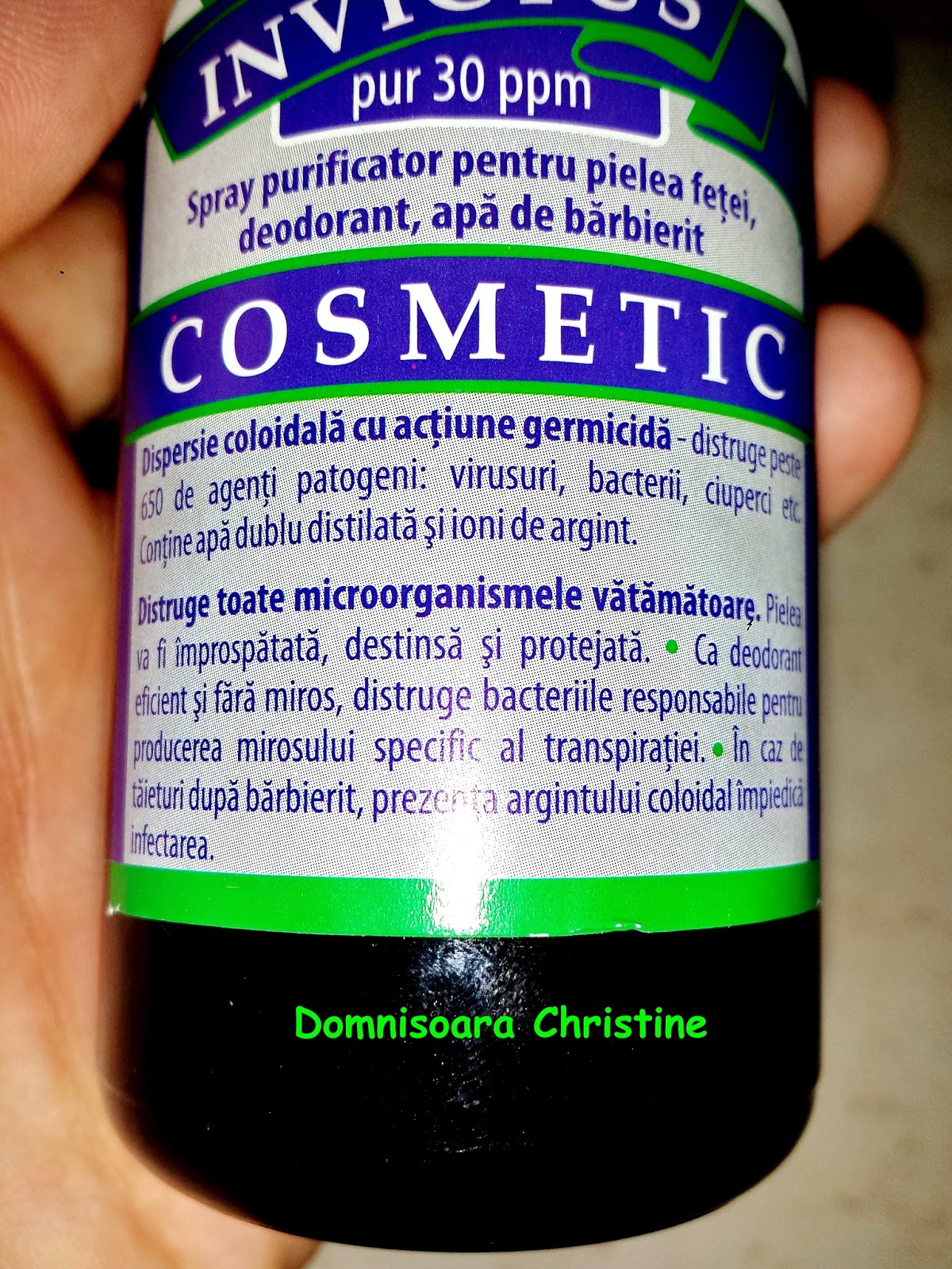 Haos Organizat: Review Argint coloidal ( Ingerul de argint )