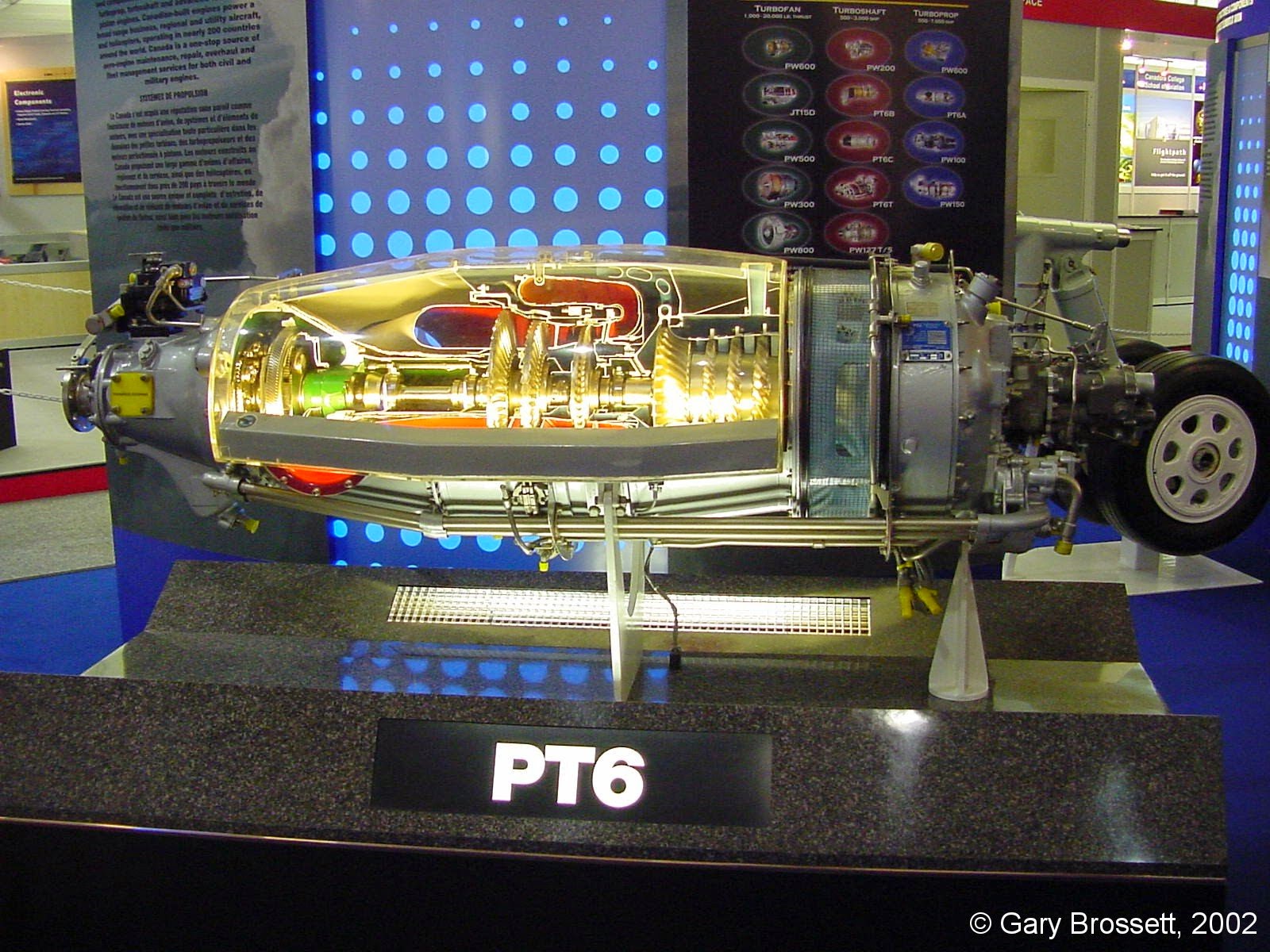 Aeronaves & Manutenção: Pratt Whitney PT6 - Visão 3D
