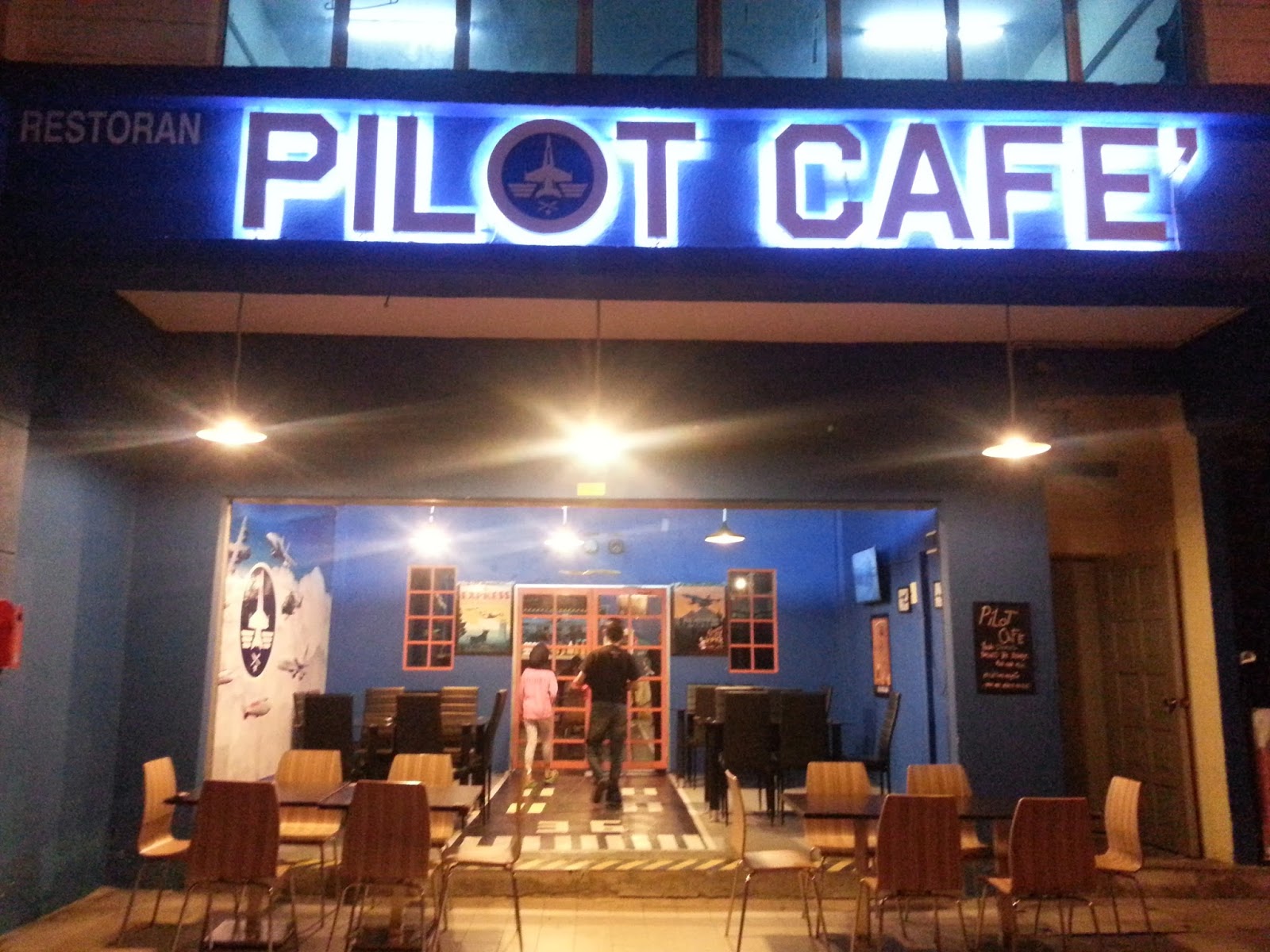 RESTORAN PILOT CAFE BANDAR BARU NILAI TAK SAMA MACAM DALAM FILEM