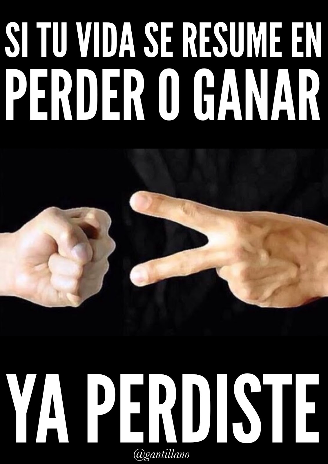 G A N T I L L A N O: YA PERDISTE