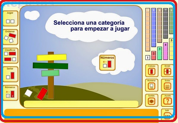 La tutoría en Infantil: Las regletas de Cuisenaire ( números en color)