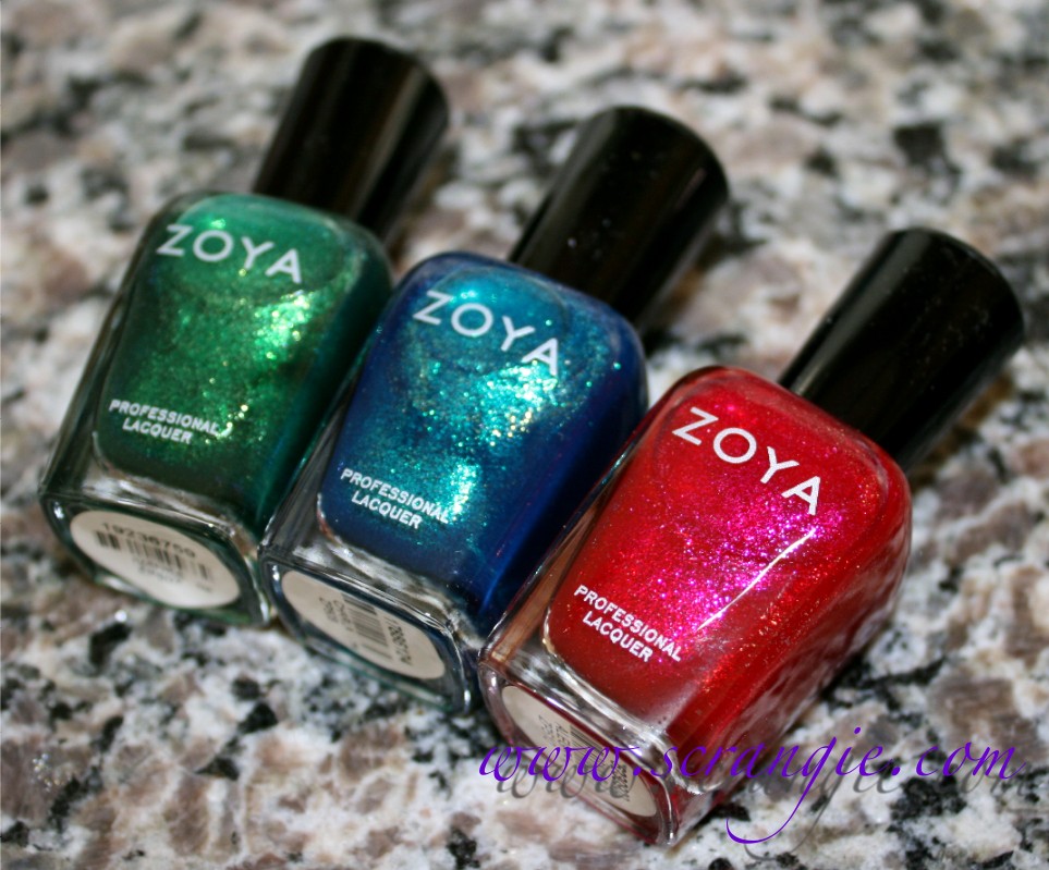 Scrangie: The Zoya Color Box Gift Set for Holiday 2011