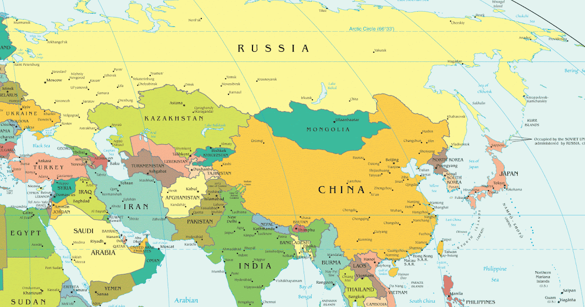 Geography and Maps: ASIA
