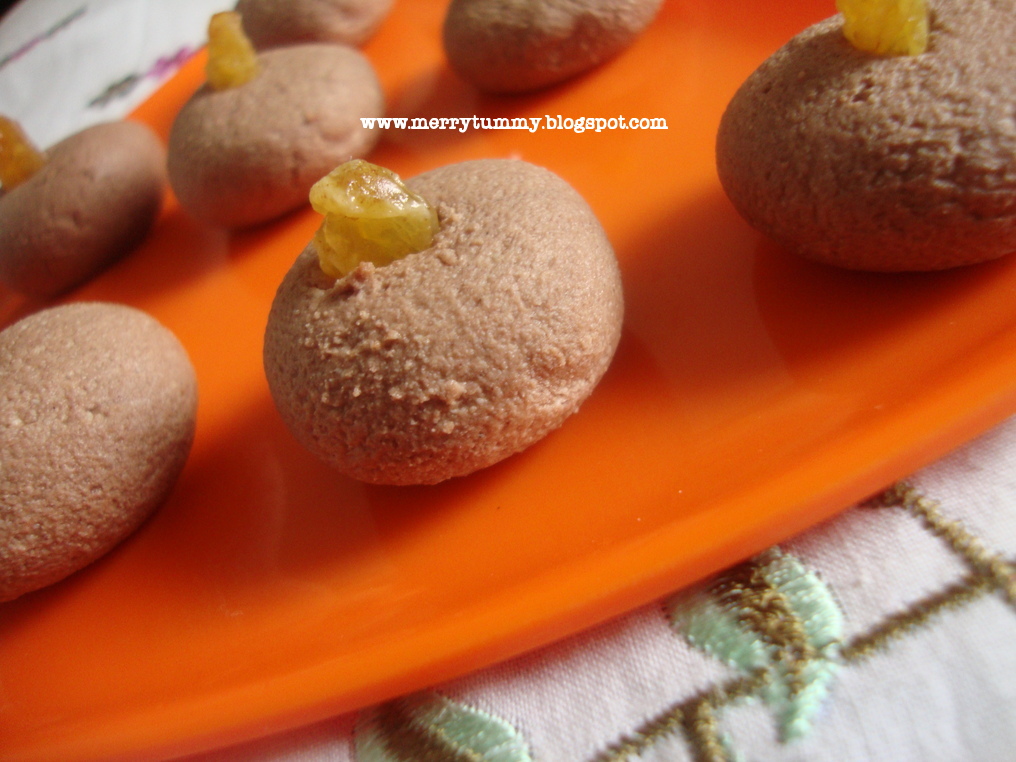 Merry Tummy: Chocolate Sandesh