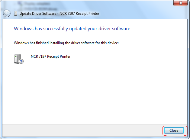 Instalasi Printer NCR di Windows 7 - Information